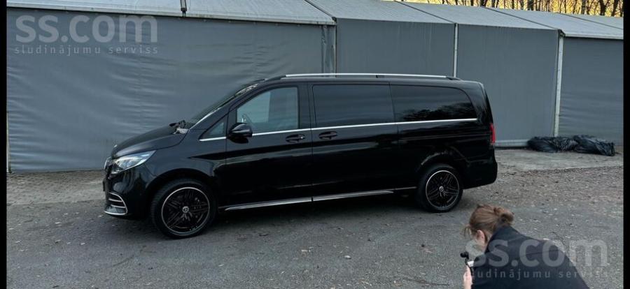 Melns Mercedes-Benz V 250 2024 Rīga, ar dzinēja tilpumu 2.50 L un nobraukumu 0 tūkst. km par 89000 €, foto 3 vietnē AUTOMOTO.COM.LV