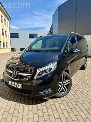 Melns Mercedes-Benz V 250 2014 Rīga, ar dzinēja tilpumu 2.20 L un nobraukumu 355 tūkst. km par 23200 €, foto  vietnē AUTOMOTO.COM.LV