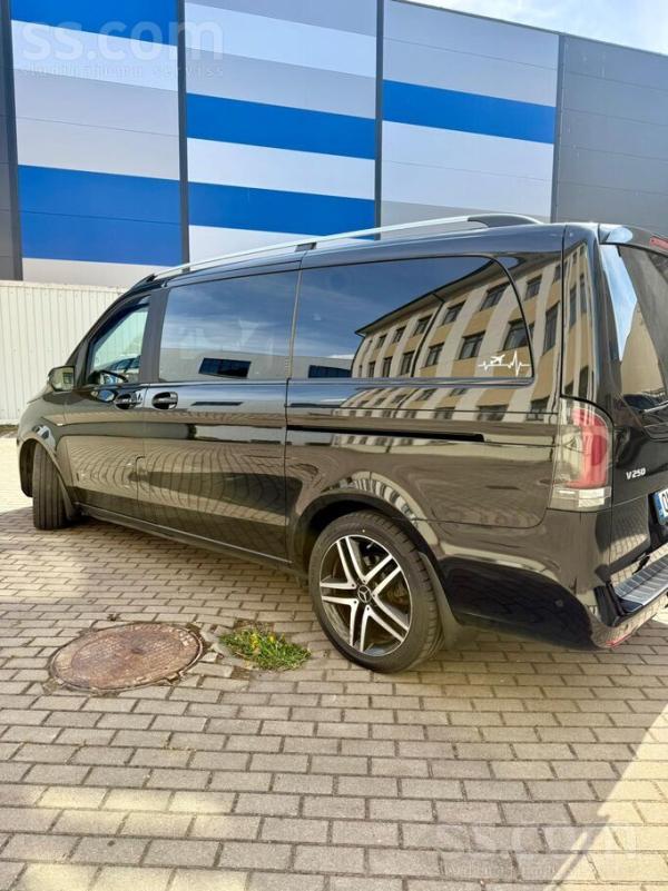Melns Mercedes-Benz V 250 2014 Rīga, ar dzinēja tilpumu 2.20 L un nobraukumu 355 tūkst. km par 23200 €, foto 6 vietnē AUTOMOTO.COM.LV