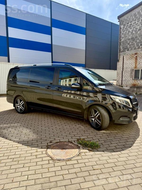 Melns Mercedes-Benz V 250 2014 Rīga, ar dzinēja tilpumu 2.20 L un nobraukumu 355 tūkst. km par 23200 €, foto 7 vietnē AUTOMOTO.COM.LV