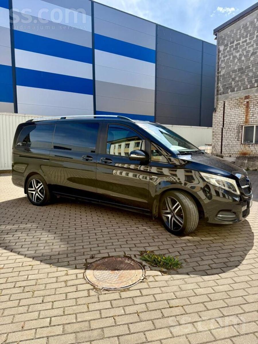 Melns Mercedes-Benz V 250 2014 Rīga, ar dzinēja tilpumu 2.20 L un nobraukumu 355 tūkst. km par 23200 €, foto 8 vietnē AUTOMOTO.COM.LV