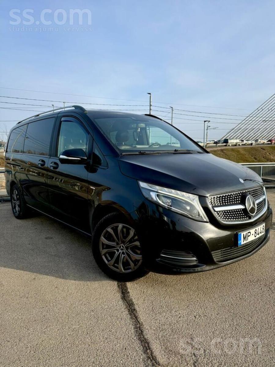 Melns Mercedes-Benz V 250 2014 Rīga, ar dzinēja tilpumu 2.20 L un nobraukumu 355 tūkst. km par 23200 €, foto 13 vietnē AUTOMOTO.COM.LV