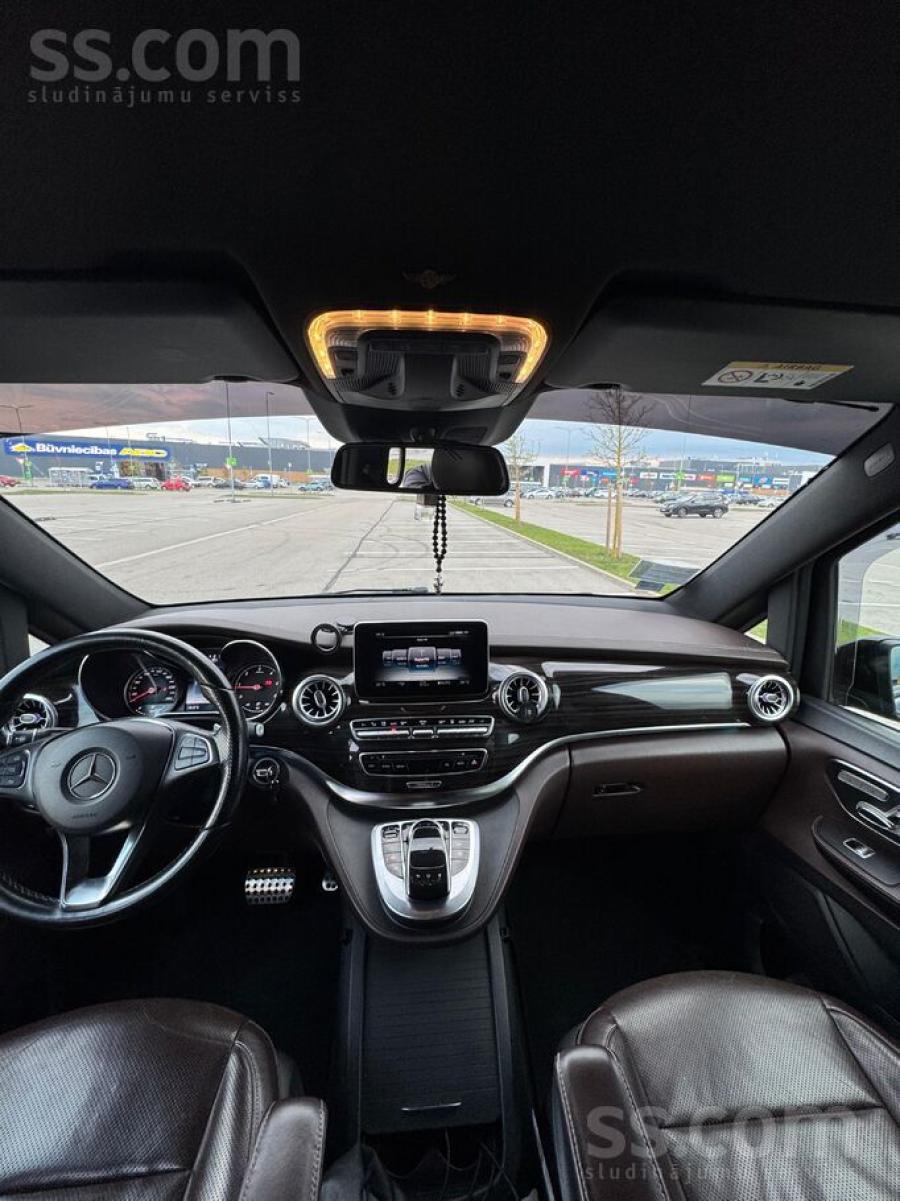 Melns Mercedes-Benz V 250 2014 Rīga, ar dzinēja tilpumu 2.20 L un nobraukumu 355 tūkst. km par 23200 €, foto 14 vietnē AUTOMOTO.COM.LV