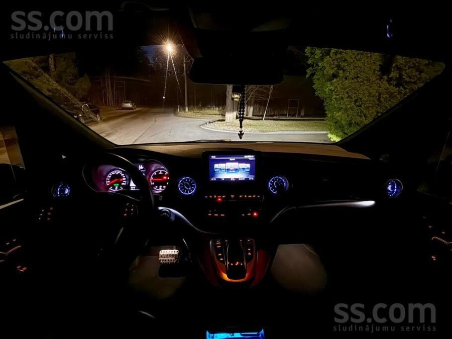 Melns Mercedes-Benz V 250 2014 Rīga, ar dzinēja tilpumu 2.20 L un nobraukumu 355 tūkst. km par 23200 €, foto 29 vietnē AUTOMOTO.COM.LV