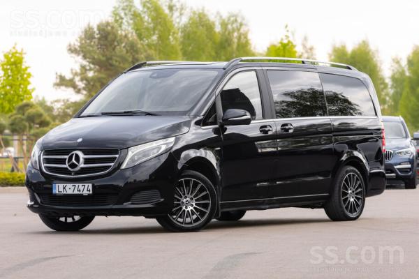 Melns Mercedes-Benz V 250 2014 Rīga, ar dzinēja tilpumu 2.20 L un nobraukumu 330 tūkst. km par 24500 €, foto 1 vietnē AUTOMOTO.COM.LV