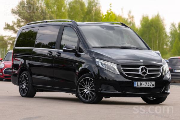 Melns Mercedes-Benz V 250 2014 Rīga, ar dzinēja tilpumu 2.20 L un nobraukumu 330 tūkst. km par 24500 €, foto 3 vietnē AUTOMOTO.COM.LV