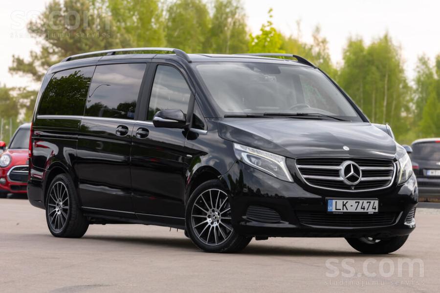 Melns Mercedes-Benz V 250 2014 Rīga, ar dzinēja tilpumu 2.20 L un nobraukumu 330 tūkst. km par 24500 €, foto 4 vietnē AUTOMOTO.COM.LV