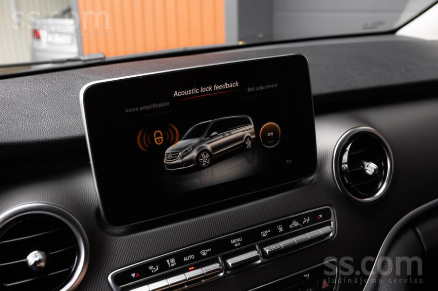Melns Mercedes-Benz V 250 2014 Rīga, ar dzinēja tilpumu 2.20 L un nobraukumu 330 tūkst. km par 24500 €, foto 21 vietnē AUTOMOTO.COM.LV