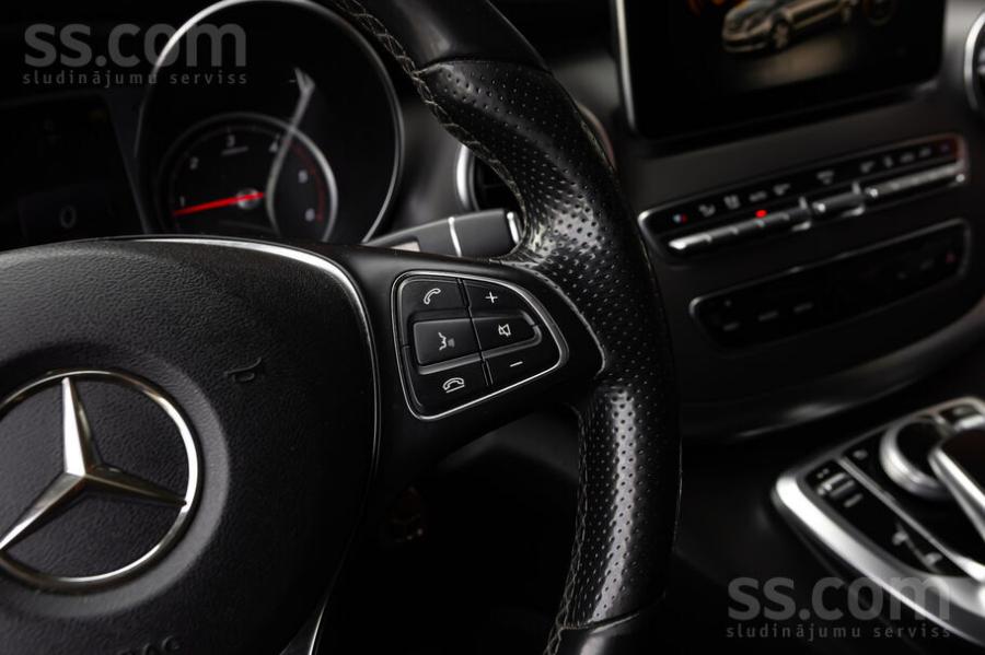 Melns Mercedes-Benz V 250 2014 Rīga, ar dzinēja tilpumu 2.20 L un nobraukumu 330 tūkst. km par 24500 €, foto 23 vietnē AUTOMOTO.COM.LV