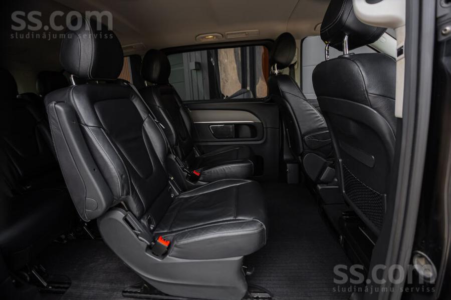 Melns Mercedes-Benz V 250 2014 Rīga, ar dzinēja tilpumu 2.20 L un nobraukumu 330 tūkst. km par 24500 €, foto 26 vietnē AUTOMOTO.COM.LV
