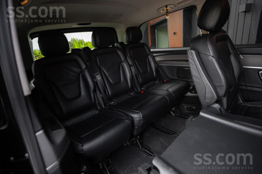 Melns Mercedes-Benz V 250 2014 Rīga, ar dzinēja tilpumu 2.20 L un nobraukumu 330 tūkst. km par 24500 €, foto 27 vietnē AUTOMOTO.COM.LV