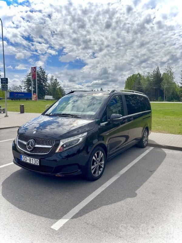 Melns Mercedes-Benz V 250 2014 Rīga, ar dzinēja tilpumu 2.20 L un nobraukumu 158 tūkst. km par 26300 €, foto 1 vietnē AUTOMOTO.COM.LV