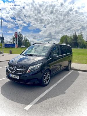 Black Mercedes-Benz V 250 2014 in Riga, with an engine capacity of 2.20 L and mileage of 158 thousand km for 26300 €, photo  on AUTOMOTO.COM.LV