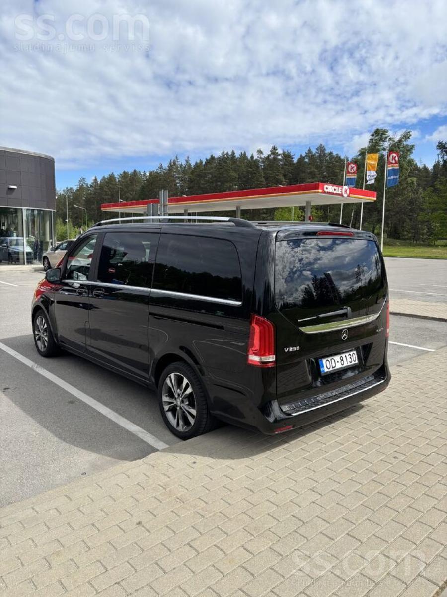 Melns Mercedes-Benz V 250 2014 Rīga, ar dzinēja tilpumu 2.20 L un nobraukumu 158 tūkst. km par 26300 €, foto 5 vietnē AUTOMOTO.COM.LV