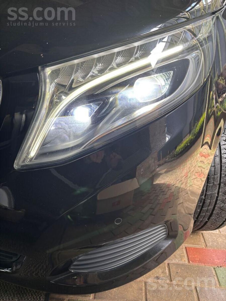 Melns Mercedes-Benz V 250 2014 Rīga, ar dzinēja tilpumu 2.20 L un nobraukumu 158 tūkst. km par 26300 €, foto 6 vietnē AUTOMOTO.COM.LV