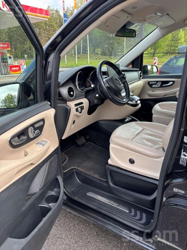 Melns Mercedes-Benz V 250 2014 Rīga, ar dzinēja tilpumu 2.20 L un nobraukumu 158 tūkst. km par 26300 €, foto 7 vietnē AUTOMOTO.COM.LV