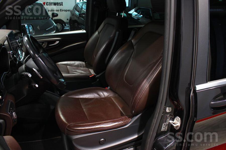 Melns Mercedes-Benz V 250 2014 Rīga, ar dzinēja tilpumu 2.20 L un nobraukumu 154 tūkst. km par 26000 €, foto 14 vietnē AUTOMOTO.COM.LV