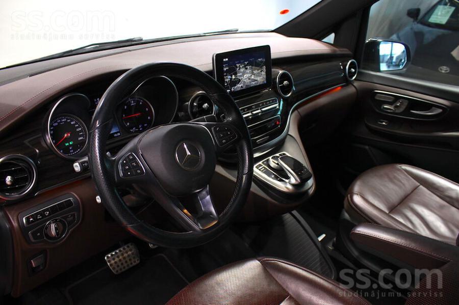 Melns Mercedes-Benz V 250 2014 Rīga, ar dzinēja tilpumu 2.20 L un nobraukumu 154 tūkst. km par 26000 €, foto 15 vietnē AUTOMOTO.COM.LV