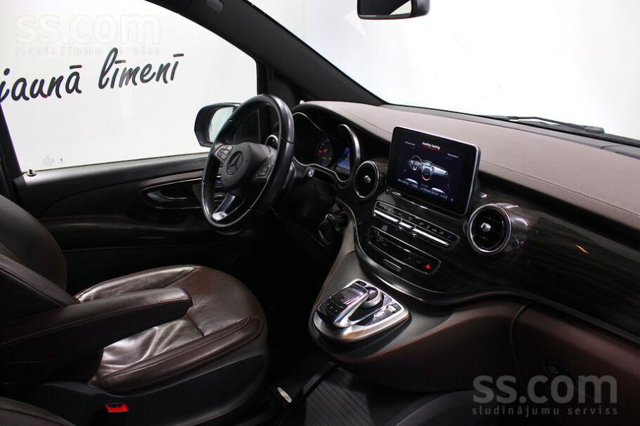 Melns Mercedes-Benz V 250 2014 Rīga, ar dzinēja tilpumu 2.20 L un nobraukumu 154 tūkst. km par 26000 €, foto 25 vietnē AUTOMOTO.COM.LV
