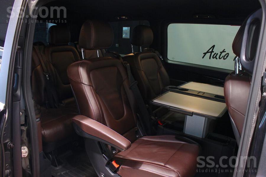 Melns Mercedes-Benz V 250 2014 Rīga, ar dzinēja tilpumu 2.20 L un nobraukumu 154 tūkst. km par 26000 €, foto 29 vietnē AUTOMOTO.COM.LV