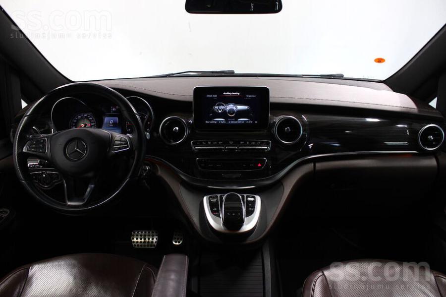Melns Mercedes-Benz V 250 2014 Rīga, ar dzinēja tilpumu 2.20 L un nobraukumu 154 tūkst. km par 26000 €, foto 33 vietnē AUTOMOTO.COM.LV