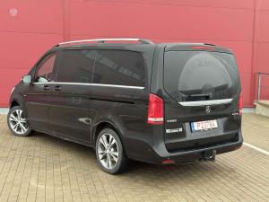 Black Mercedes-Benz V 250 2015 in Kaunas, with an engine capacity of 2.14 L and mileage of 175 thousand km for 25999 €, photo 4 on AUTOMOTO.COM.LV