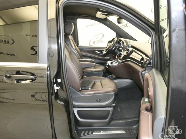 Melns Mercedes-Benz V 250 2015 Avižieniai, ar dzinēja tilpumu 2.10 L un nobraukumu 180 tūkst. km par 29900 €, foto 4 vietnē AUTOMOTO.COM.LV
