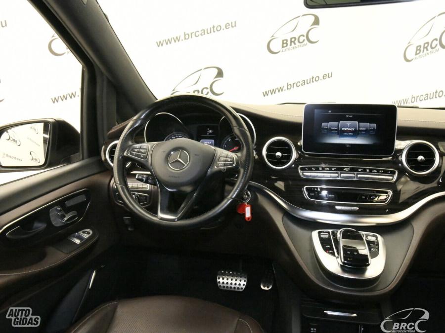 Melns Mercedes-Benz V 250 2015 Avižieniai, ar dzinēja tilpumu 2.10 L un nobraukumu 180 tūkst. km par 29900 €, foto 13 vietnē AUTOMOTO.COM.LV