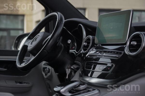 Melns Mercedes-Benz V 250 2015 Rīga, ar dzinēja tilpumu 2.20 L un nobraukumu 367 tūkst. km par 22990 €, foto 6 vietnē AUTOMOTO.COM.LV