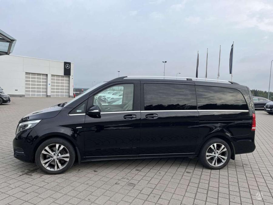 Melns Mercedes-Benz V 250 2015 Viļņa, ar dzinēja tilpumu 2.14 L un nobraukumu 165 tūkst. km par 25000 €, foto 3 vietnē AUTOMOTO.COM.LV