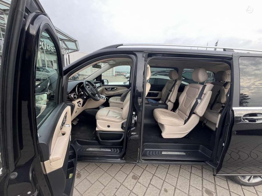 Melns Mercedes-Benz V 250 2015 Viļņa, ar dzinēja tilpumu 2.14 L un nobraukumu 165 tūkst. km par 25000 €, foto 9 vietnē AUTOMOTO.COM.LV