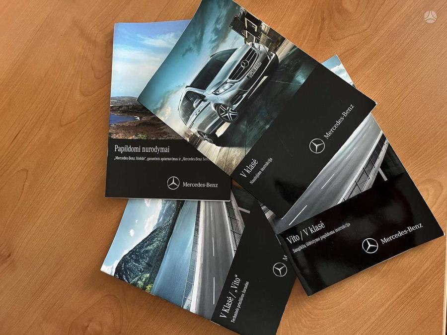 Melns Mercedes-Benz V 250 2015 Viļņa, ar dzinēja tilpumu 2.14 L un nobraukumu 165 tūkst. km par 25000 €, foto 12 vietnē AUTOMOTO.COM.LV