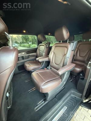 Black Mercedes-Benz V 250 2016 in Jurmala, with an engine capacity of 2.10 L and mileage of 0 thousand km for 21800 €, photo 13 on AUTOMOTO.COM.LV