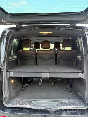Black Mercedes-Benz V 250 2016 in Jurmala, with an engine capacity of 2.10 L and mileage of 0 thousand km for 21800 €, photo 16 on AUTOMOTO.COM.LV