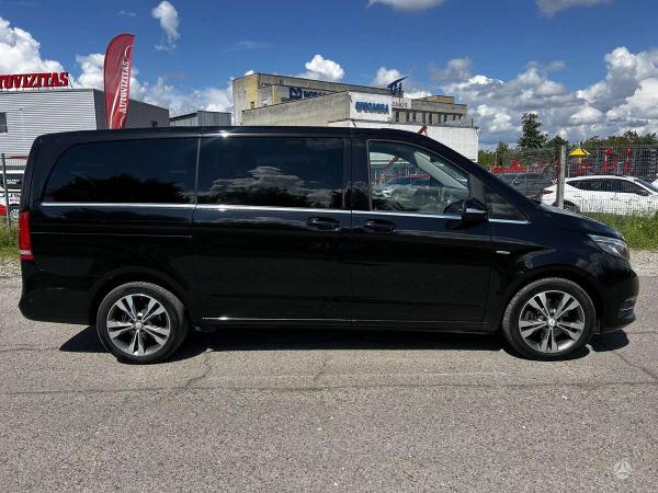 Black Mercedes-Benz V 250 2016 in Panevezys, with an engine capacity of 2.14 L and mileage of 288 thousand km for 24000 €, photo 9 on AUTOMOTO.COM.LV