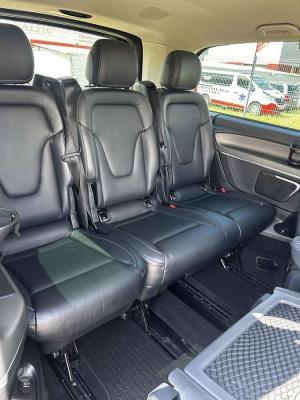 Black Mercedes-Benz V 250 2016 in Panevezys, with an engine capacity of 2.14 L and mileage of 288 thousand km for 24000 €, photo 16 on AUTOMOTO.COM.LV