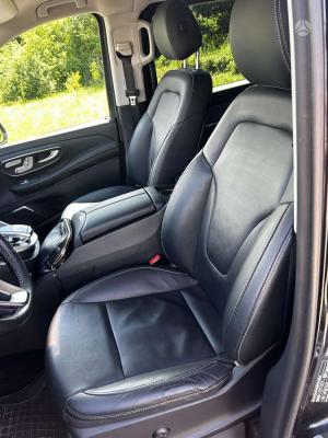 Black Mercedes-Benz V 250 2016 in Panevezys, with an engine capacity of 2.14 L and mileage of 288 thousand km for 24000 €, photo 20 on AUTOMOTO.COM.LV
