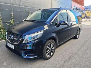 Black Mercedes-Benz V 250 2016 in Klaipeda, with an engine capacity of 2.10 L and mileage of 290 thousand km for 24700 €, photo  on AUTOMOTO.COM.LV