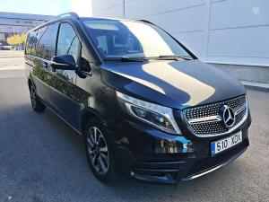 Black Mercedes-Benz V 250 2016 in Klaipeda, with an engine capacity of 2.10 L and mileage of 290 thousand km for 24700 €, photo 3 on AUTOMOTO.COM.LV