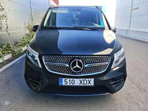 Black Mercedes-Benz V 250 2016 in Klaipeda, with an engine capacity of 2.10 L and mileage of 290 thousand km for 24700 €, photo 4 on AUTOMOTO.COM.LV