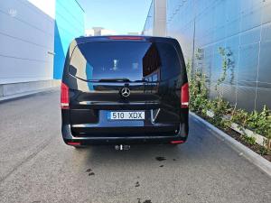 Black Mercedes-Benz V 250 2016 in Klaipeda, with an engine capacity of 2.10 L and mileage of 290 thousand km for 24700 €, photo 5 on AUTOMOTO.COM.LV