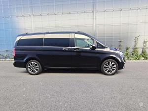 Black Mercedes-Benz V 250 2016 in Klaipeda, with an engine capacity of 2.10 L and mileage of 290 thousand km for 24700 €, photo 7 on AUTOMOTO.COM.LV