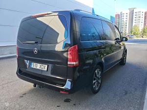 Black Mercedes-Benz V 250 2016 in Klaipeda, with an engine capacity of 2.10 L and mileage of 290 thousand km for 24700 €, photo 8 on AUTOMOTO.COM.LV