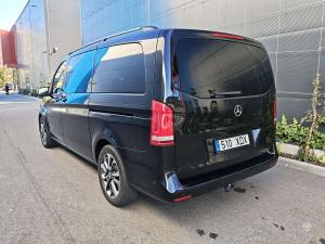 Black Mercedes-Benz V 250 2016 in Klaipeda, with an engine capacity of 2.10 L and mileage of 290 thousand km for 24700 €, photo 9 on AUTOMOTO.COM.LV