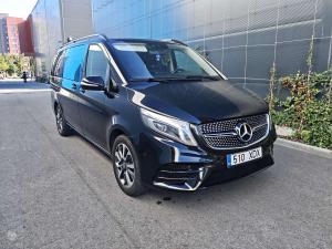 Black Mercedes-Benz V 250 2016 in Klaipeda, with an engine capacity of 2.10 L and mileage of 290 thousand km for 24700 €, photo 10 on AUTOMOTO.COM.LV