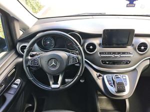 Black Mercedes-Benz V 250 2016 in Klaipeda, with an engine capacity of 2.10 L and mileage of 290 thousand km for 24700 €, photo 12 on AUTOMOTO.COM.LV