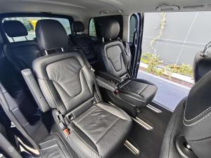 Black Mercedes-Benz V 250 2016 in Klaipeda, with an engine capacity of 2.10 L and mileage of 290 thousand km for 24700 €, photo 18 on AUTOMOTO.COM.LV