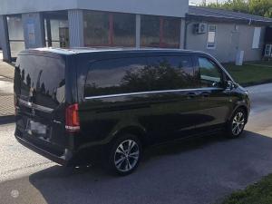 Melns Mercedes-Benz V 250 2016 Panevēža, ar dzinēja tilpumu 2.14 L un nobraukumu 301 tūkst. km par 26700 €, foto 5 vietnē AUTOMOTO.COM.LV