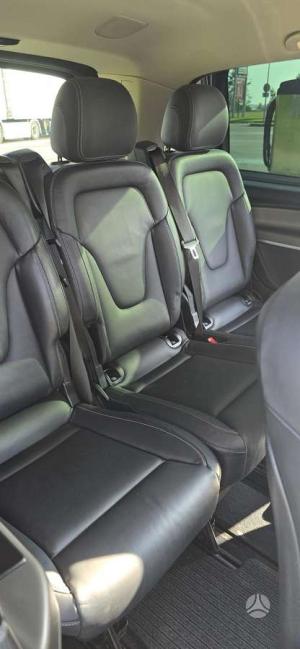Melns Mercedes-Benz V 250 2016 Panevēža, ar dzinēja tilpumu 2.14 L un nobraukumu 301 tūkst. km par 26700 €, foto 15 vietnē AUTOMOTO.COM.LV
