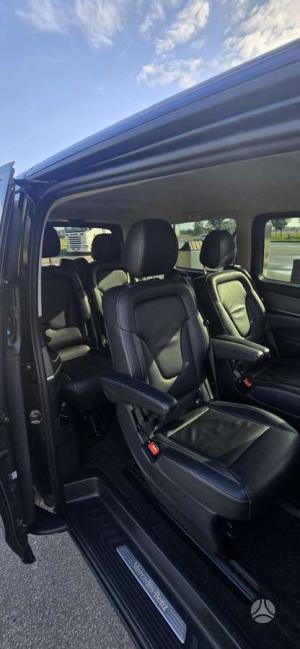 Melns Mercedes-Benz V 250 2016 Panevēža, ar dzinēja tilpumu 2.14 L un nobraukumu 301 tūkst. km par 26700 €, foto 18 vietnē AUTOMOTO.COM.LV